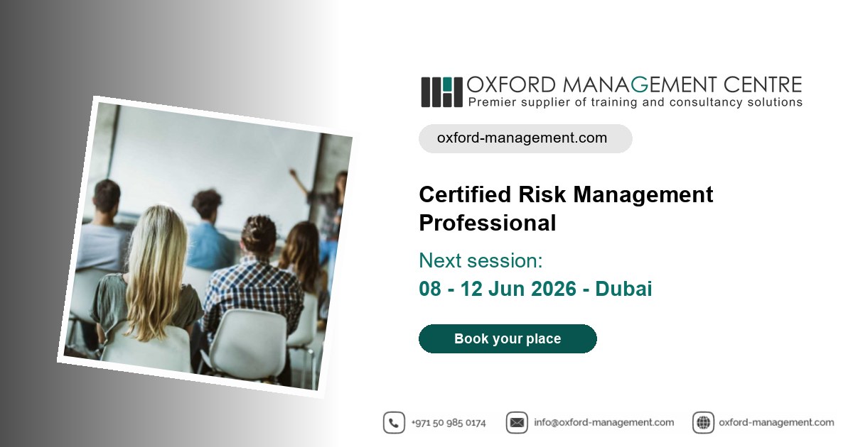 Certified Risk Management Professional Training Course