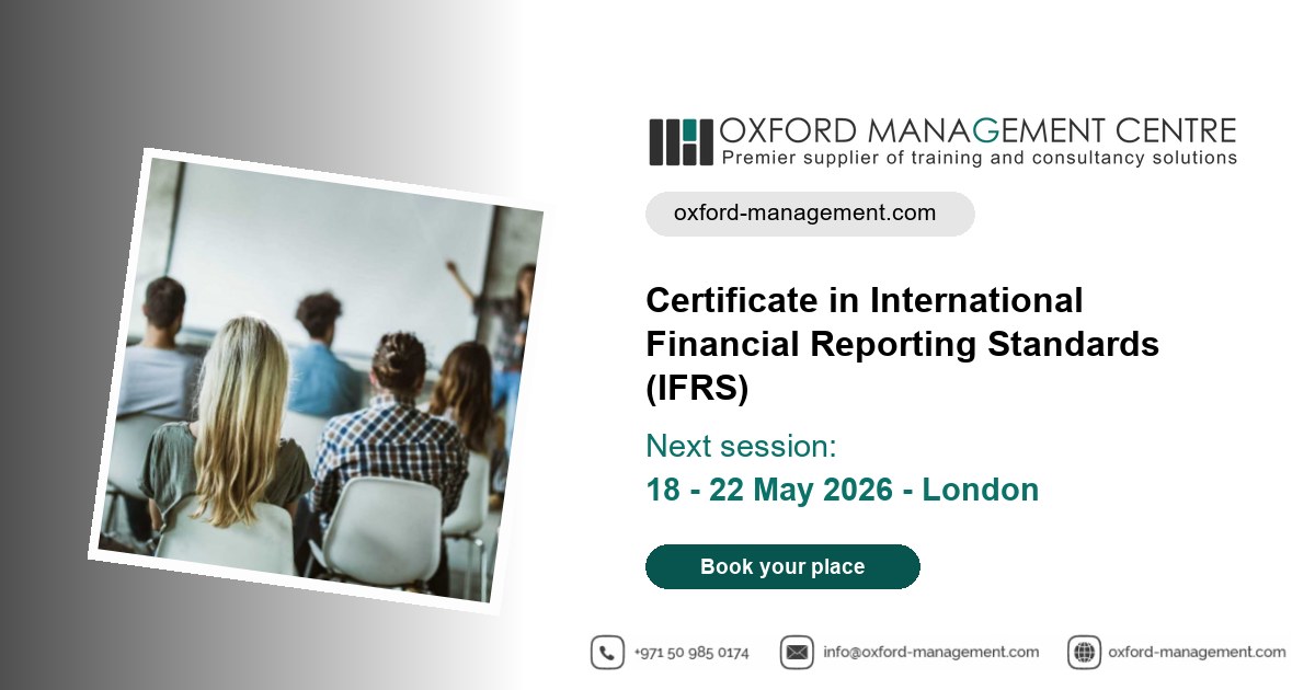 Certificate in International Financial Reporting Standards (IFRS ...