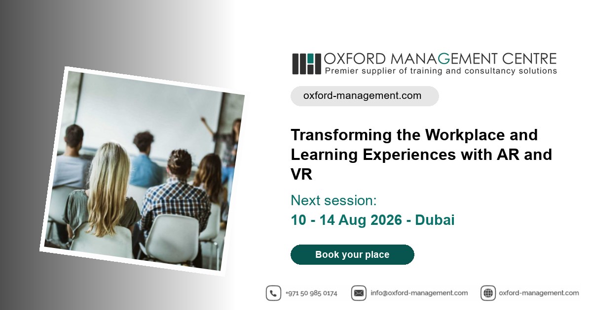 Transforming the Workplace and Learning Experiences with AR and VR ...