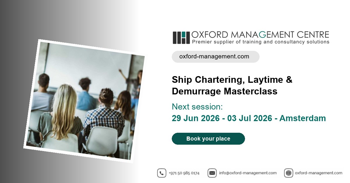 Ship Chartering, Laytime & Demurrage Masterclass