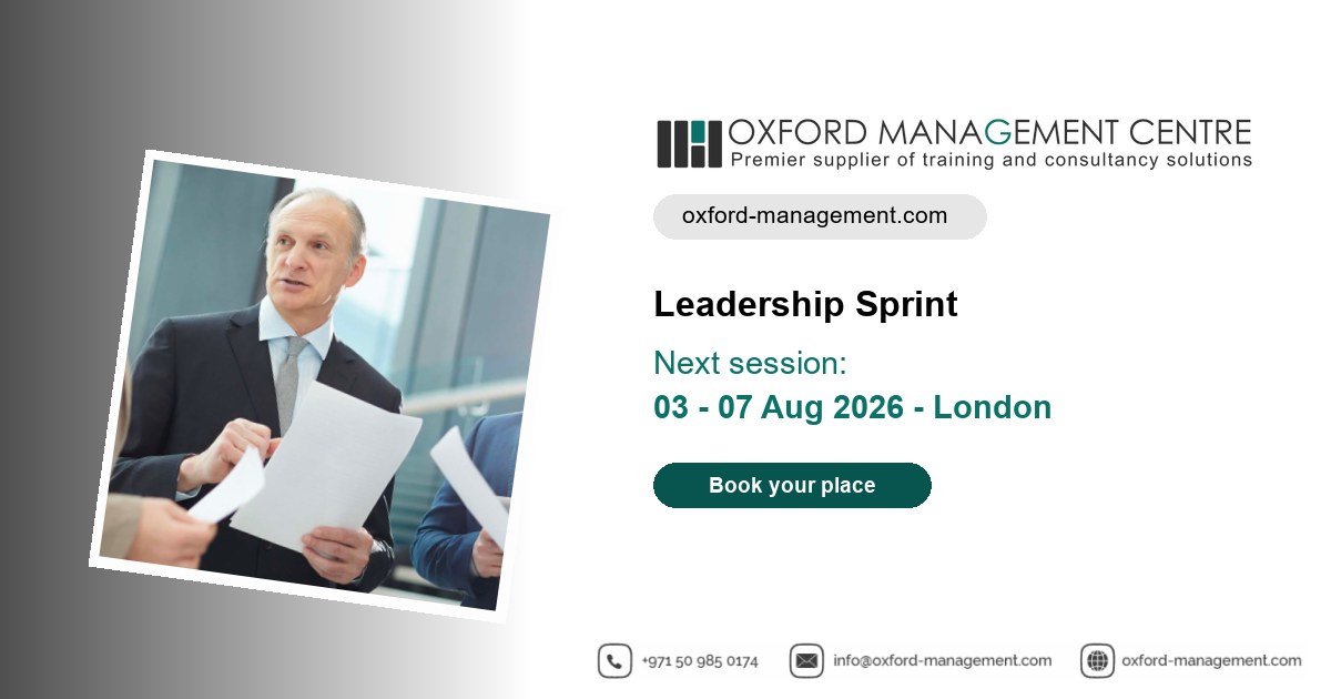 Leadership Sprint Training Course