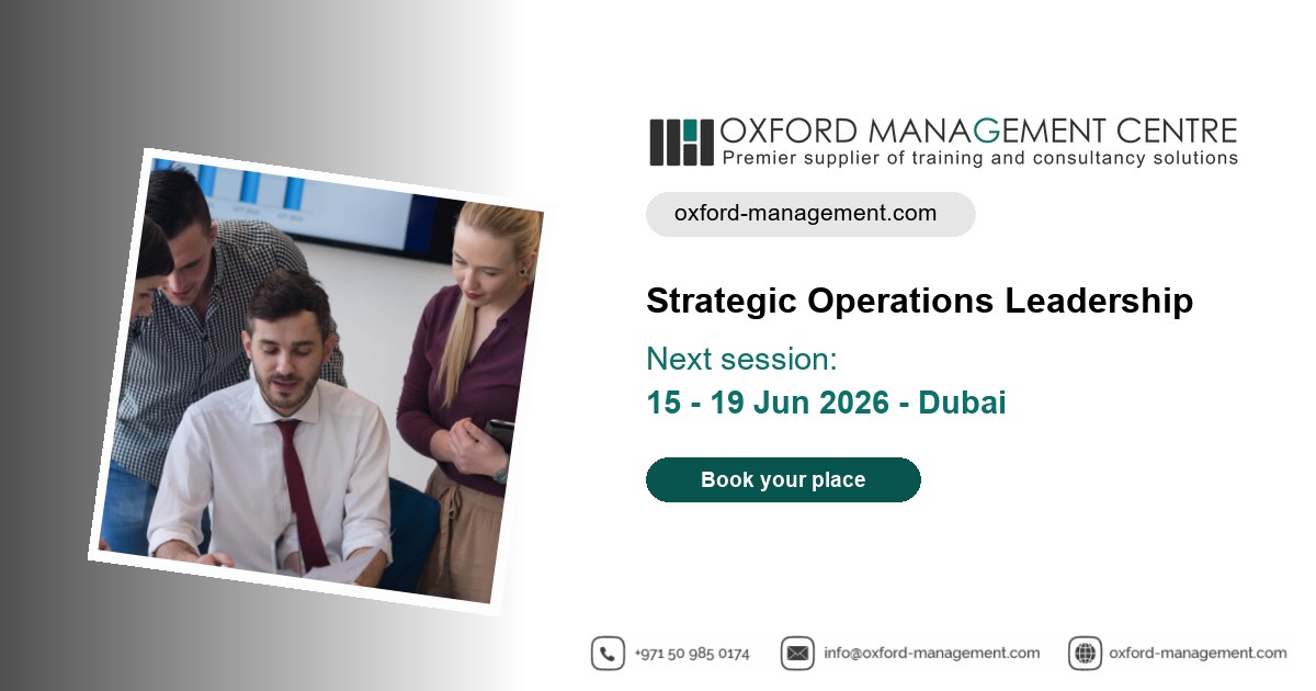 Strategic Operations Leadership Training Course