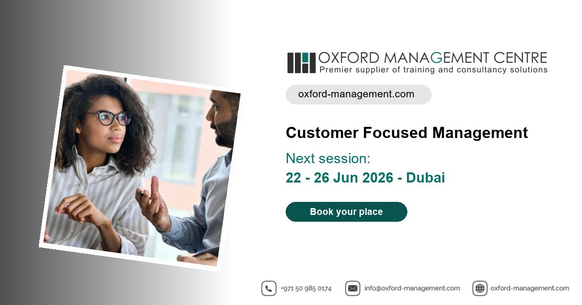 Customer Focused Management Training Course