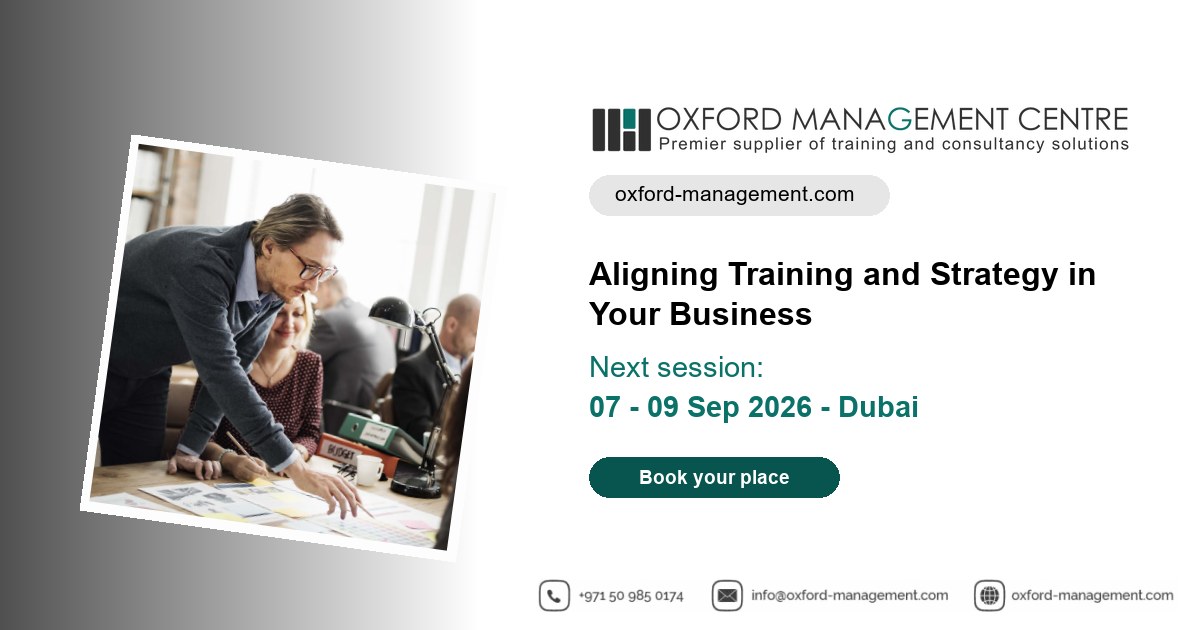 Workshop on Aligning Training and Strategy in Your Business Training Course