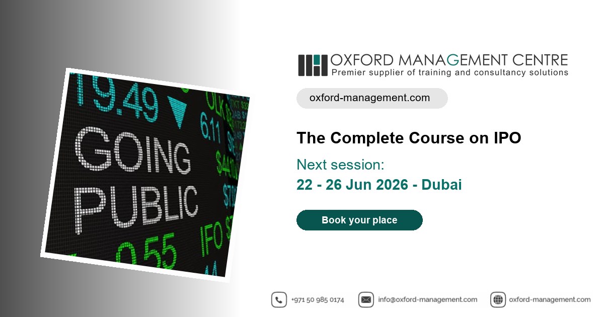 Initial Public Offering (IPO) Training Course